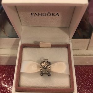 Pandora Jewelry | Ballerina Shoes Charm With Stones | Poshmark